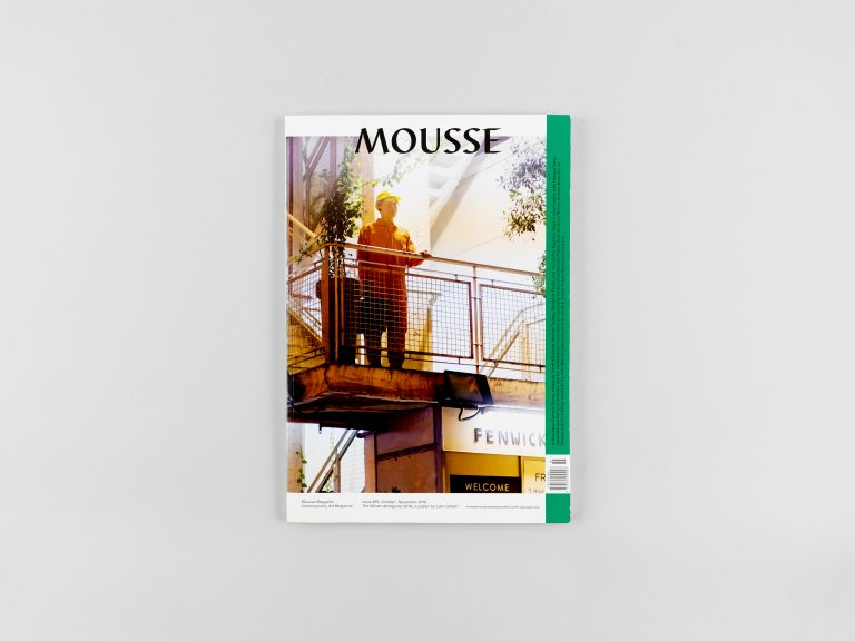 Mousse 55 — Mousse Magazine and Publishing