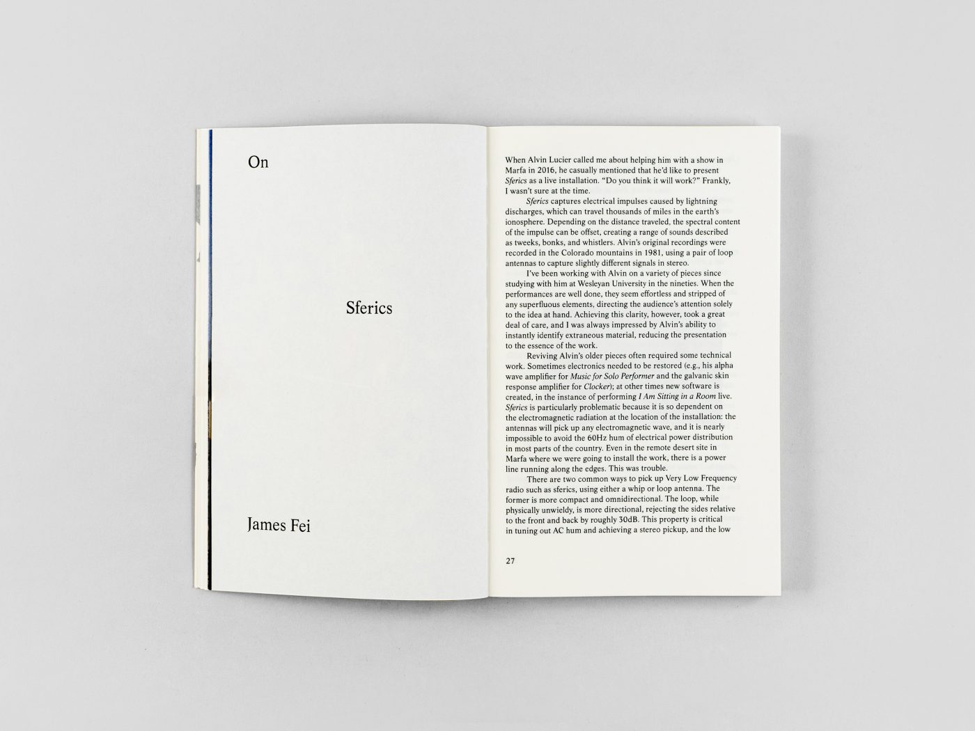 Marfa Sounding — Mousse Magazine and Publishing