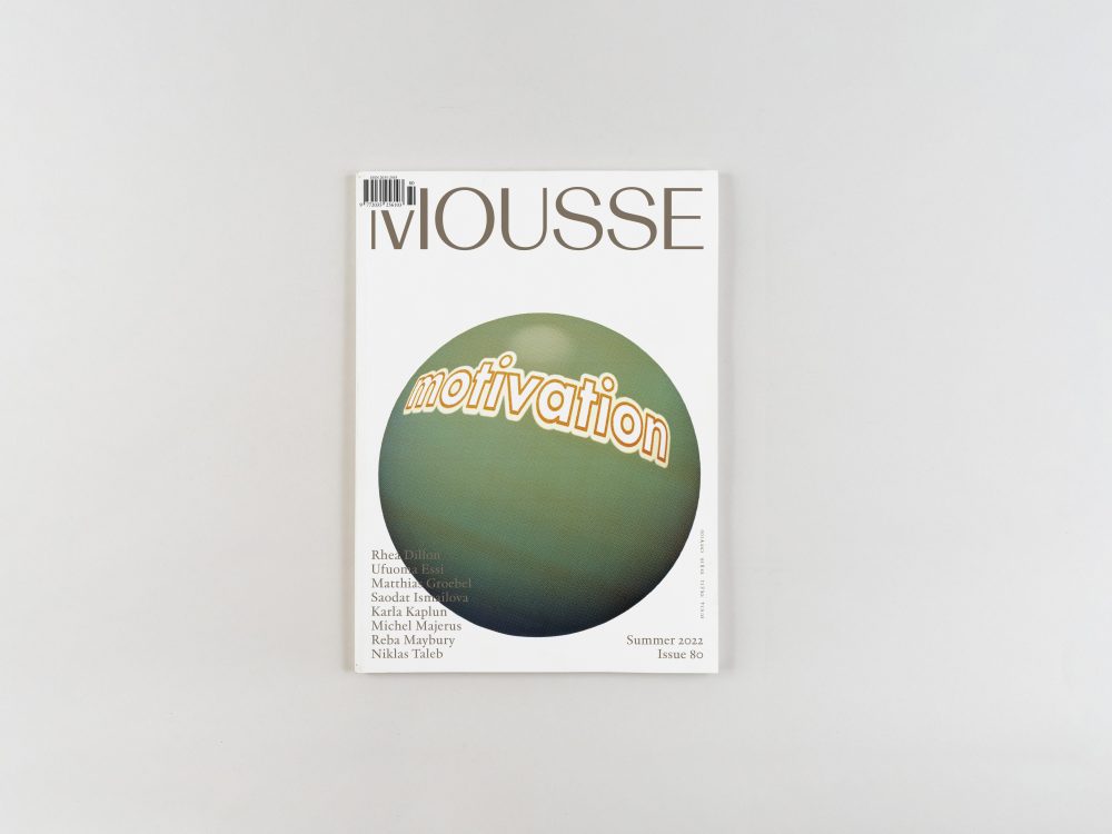 Shop — Mousse Magazine and Publishing