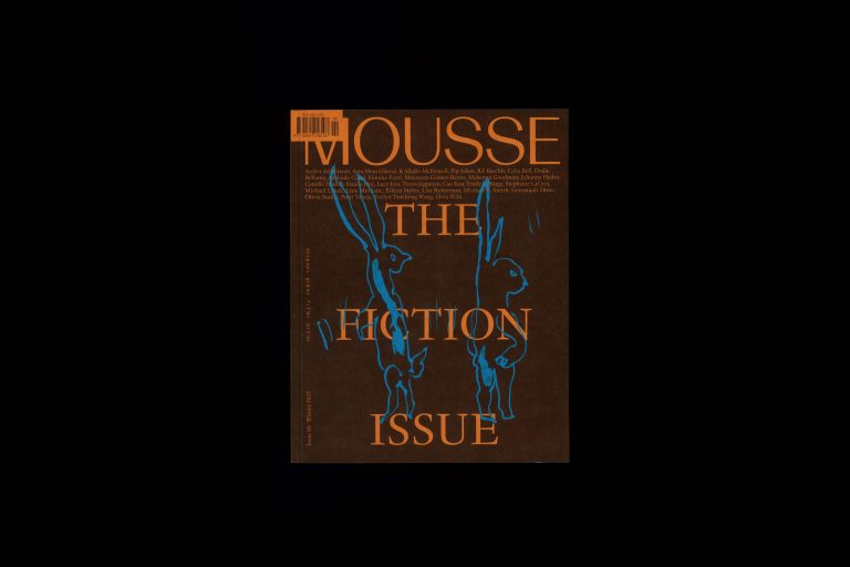 Mousse 90 – The Fiction Issue — Mousse Magazine and Publishing
